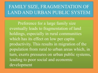 Small family norm - Community Health Nursing | PPTX