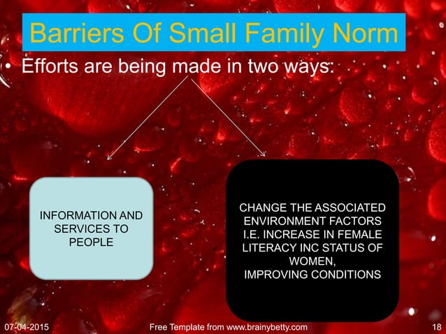 Small family norm and its importance | PPTX