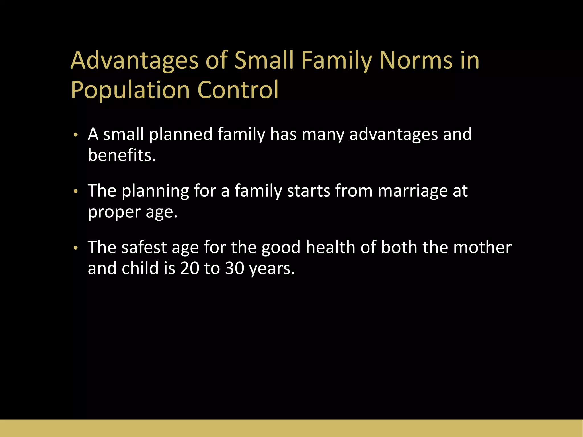 Small family norms | PPTX