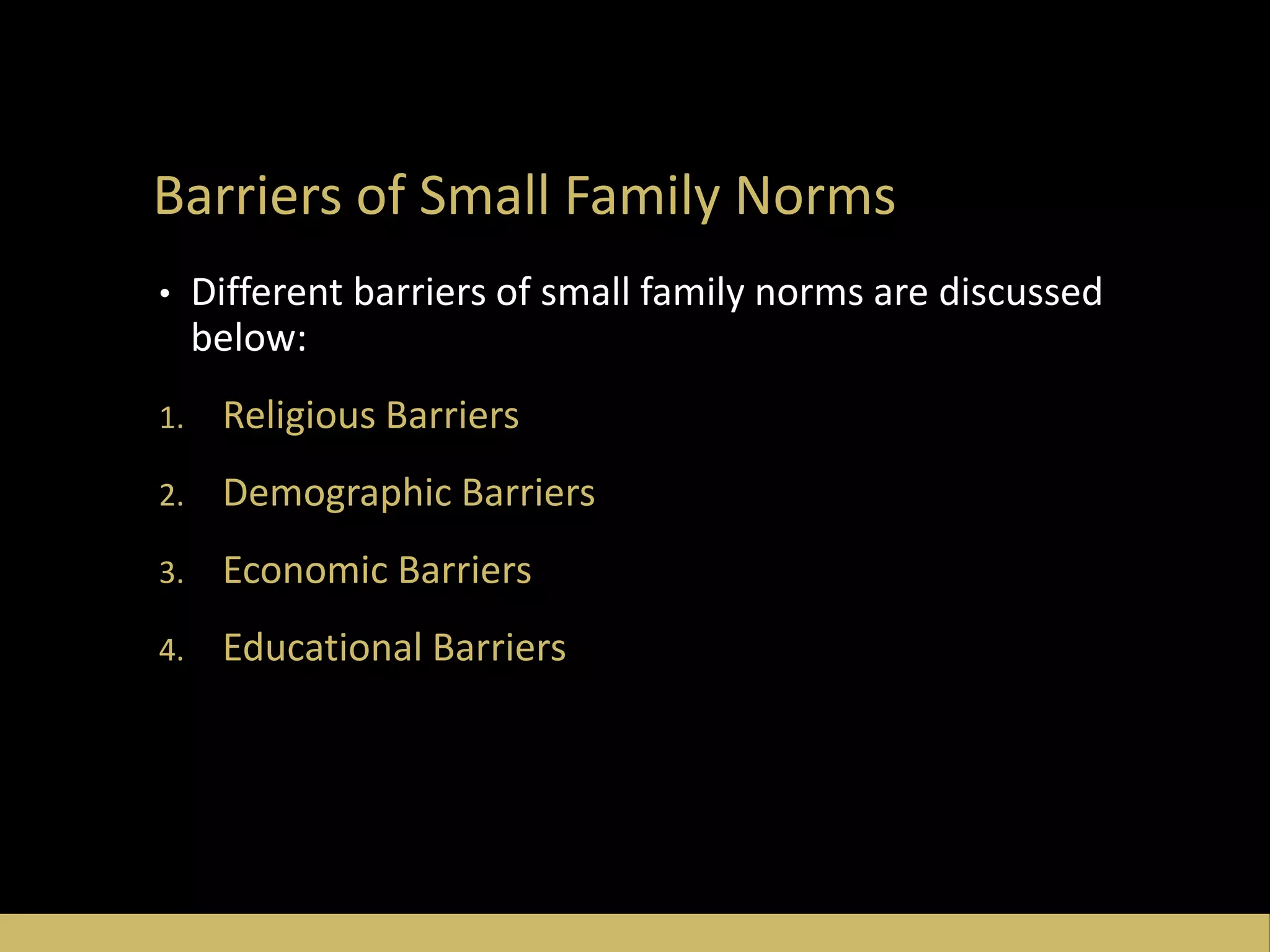 Small family norms | PPTX