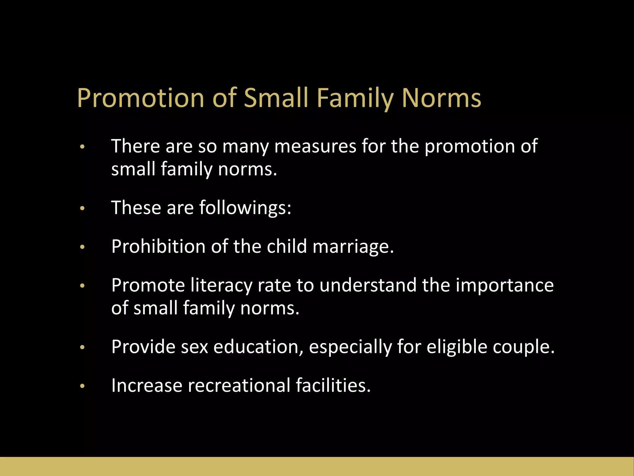 Small family norms | PPTX