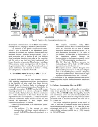 Small form factor cognitive radio implemented via fpga partial reconfiguration replacing a wired ...