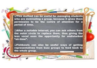 Small group whole class int. learning | PPT