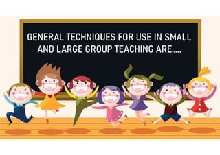 Small group whole class int. learning | PPT