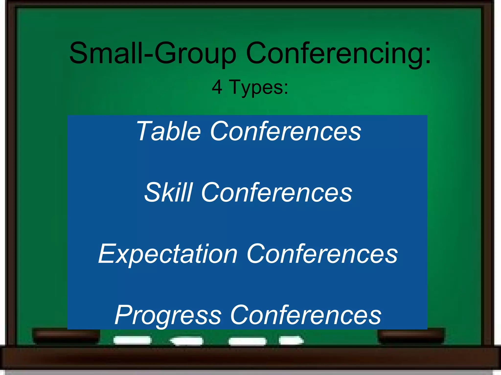 Small group conferencing_ | PPT