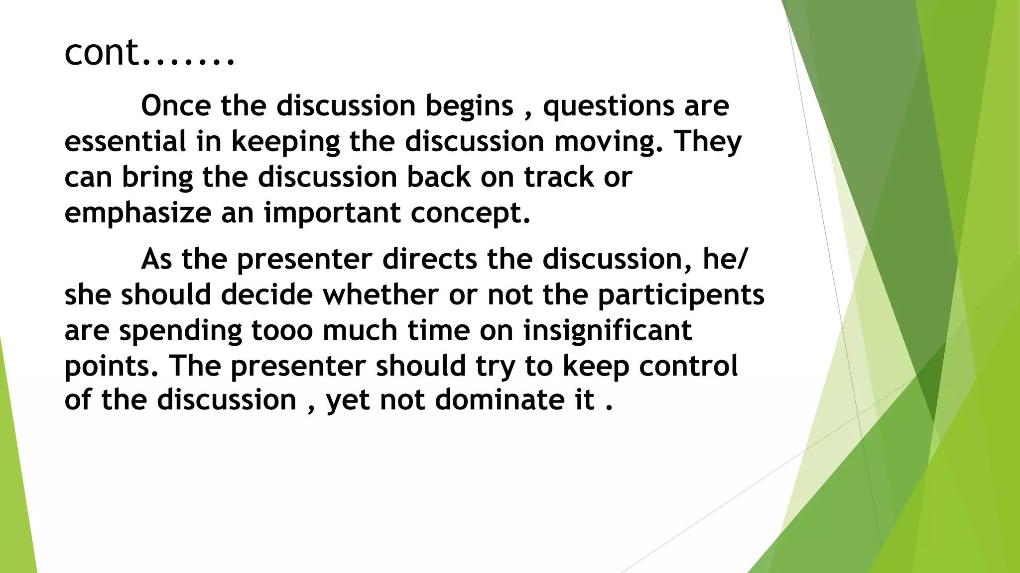 Small group discussion and buzz group method | PPTX