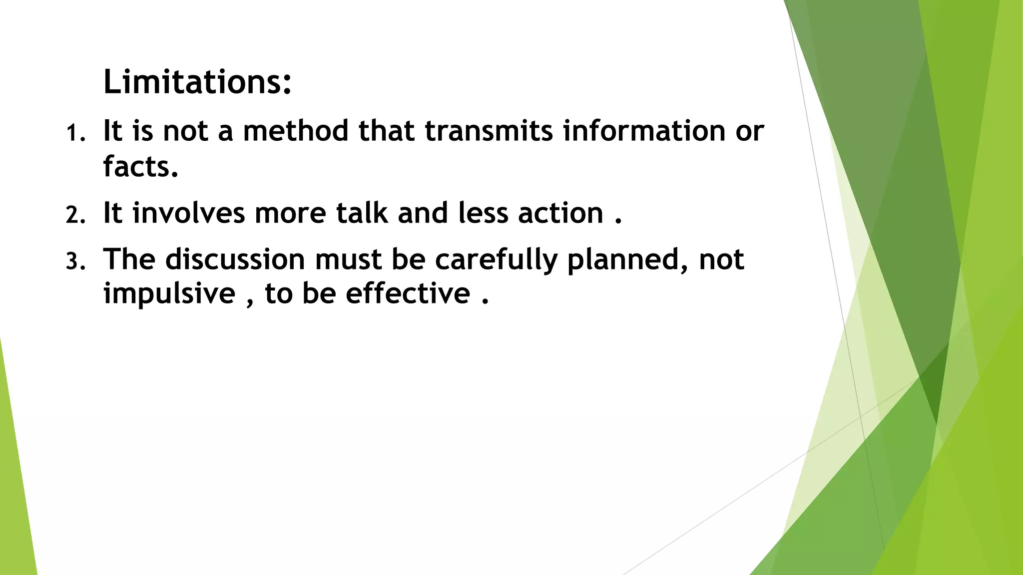 Small group discussion and buzz group method | PPTX