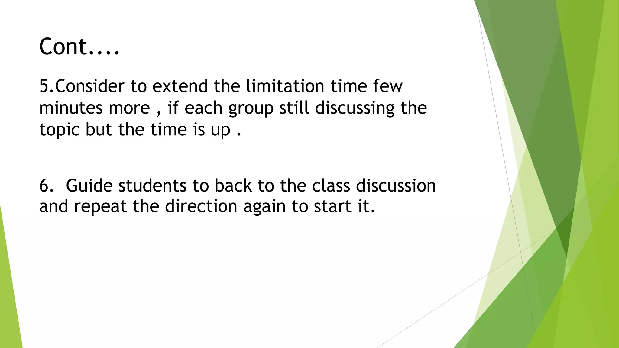 Small group discussion and buzz group method | PPTX