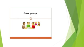 Small group discussion and buzz group method | PPTX