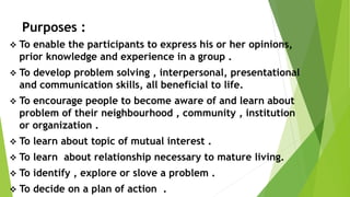 Small group discussion and buzz group method | PPTX