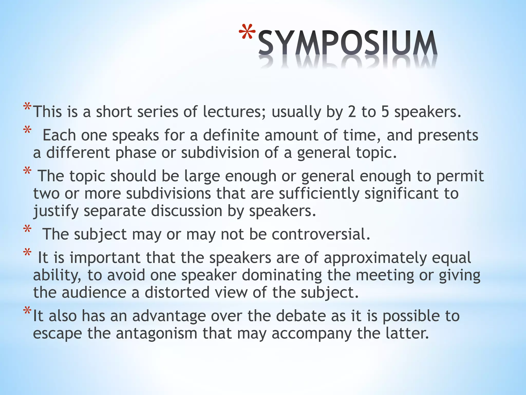 Small group discussion techniques | PPTX