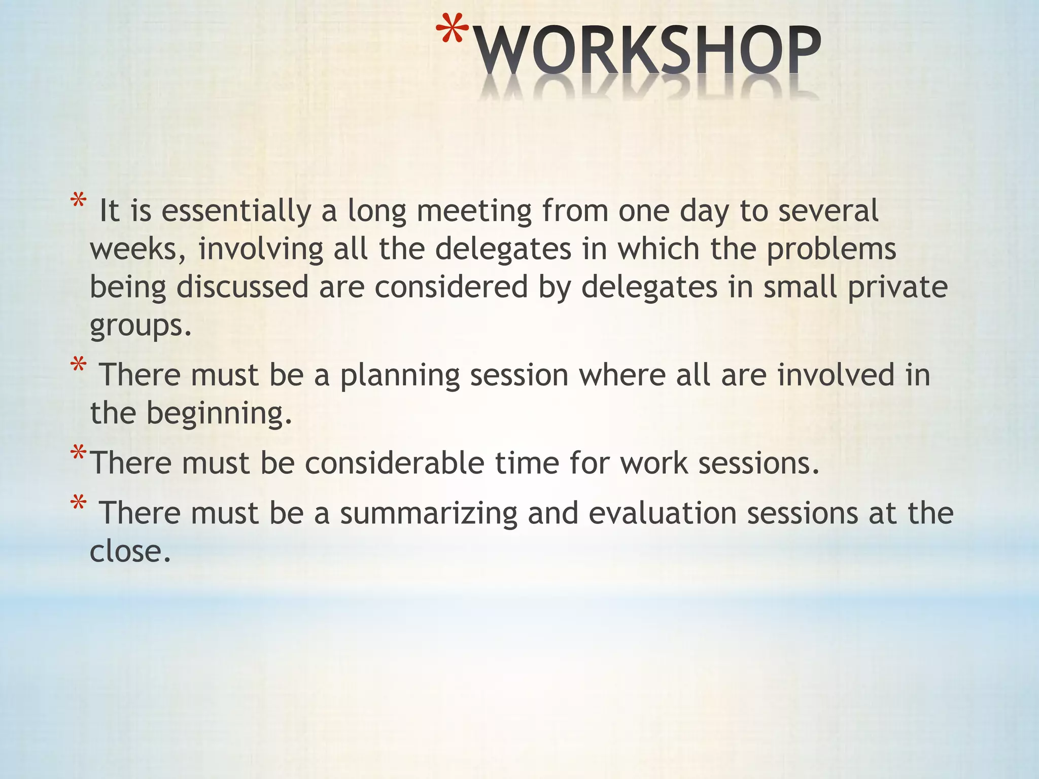 Small group discussion techniques | PPTX
