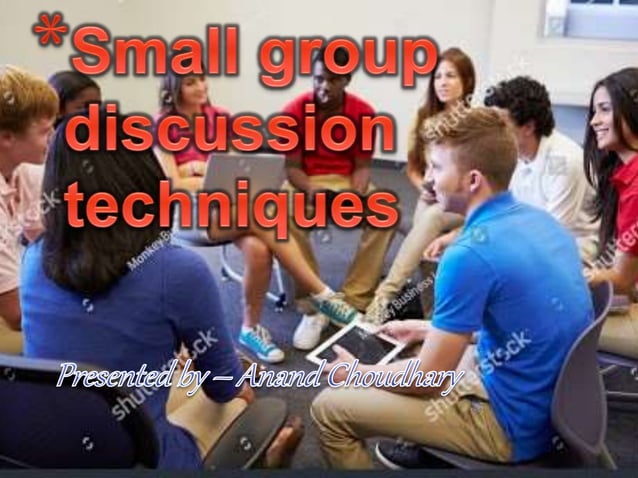 Small group discussion techniques | PPTX | Web Conferencing | Computer ...