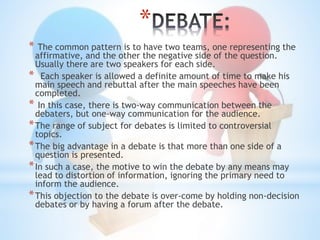 Small group discussion techniques | PPTX