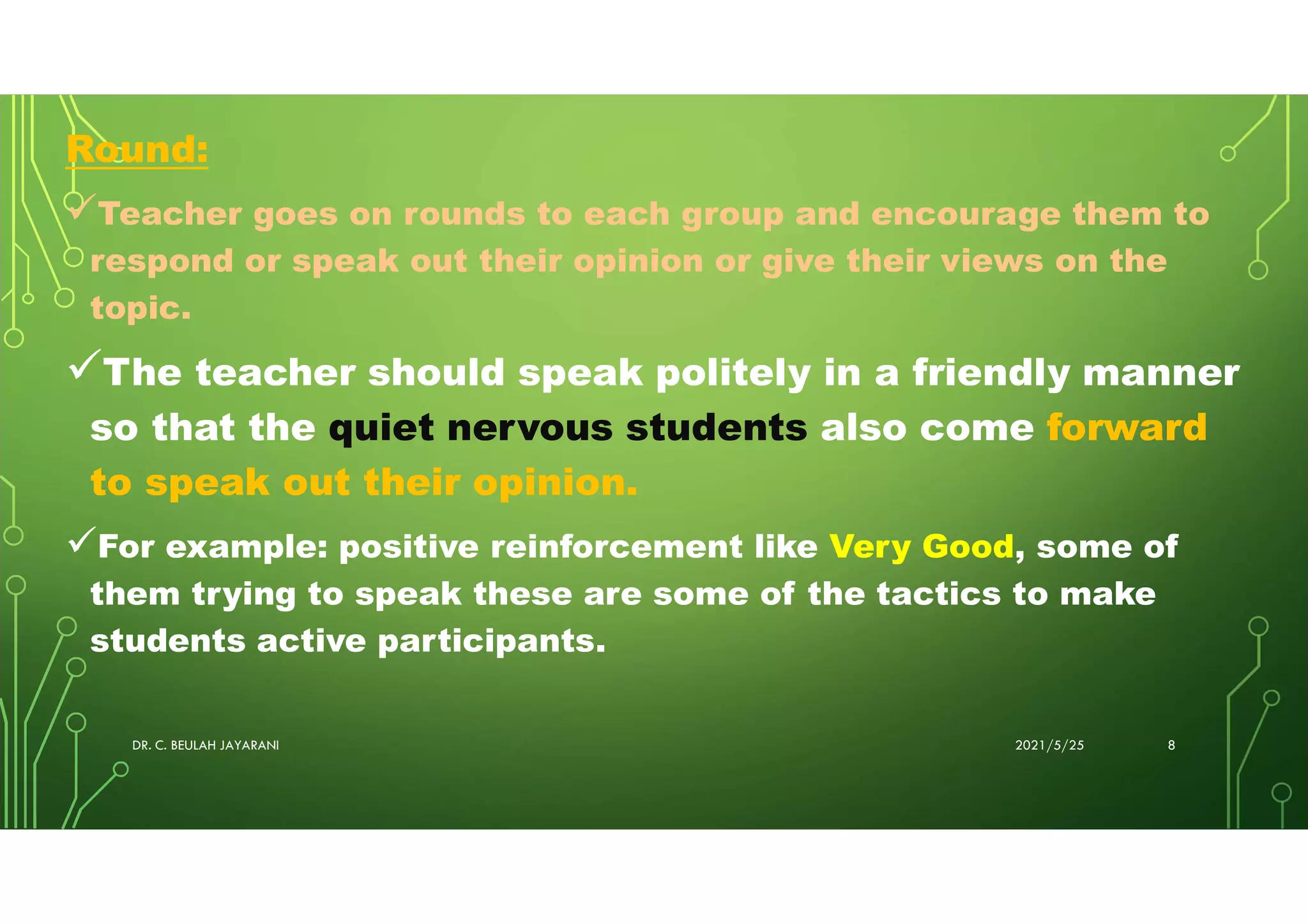 Small group interactive learning | PDF