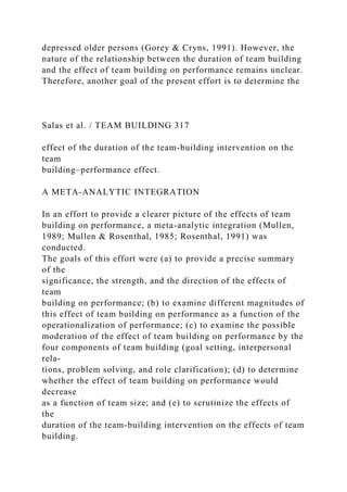 SMALL GROUP RESEARCH June 1999Salas et al. TEAM BUILDING.docx