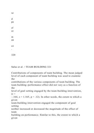 SMALL GROUP RESEARCH June 1999Salas et al. TEAM BUILDING.docx