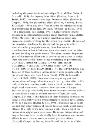 SMALL GROUP RESEARCH June 1999Salas et al. TEAM BUILDING.docx