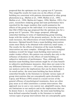 SMALL GROUP RESEARCH June 1999Salas et al. TEAM BUILDING.docx