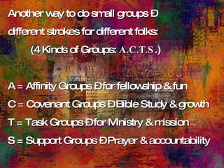 Small groups | PPT