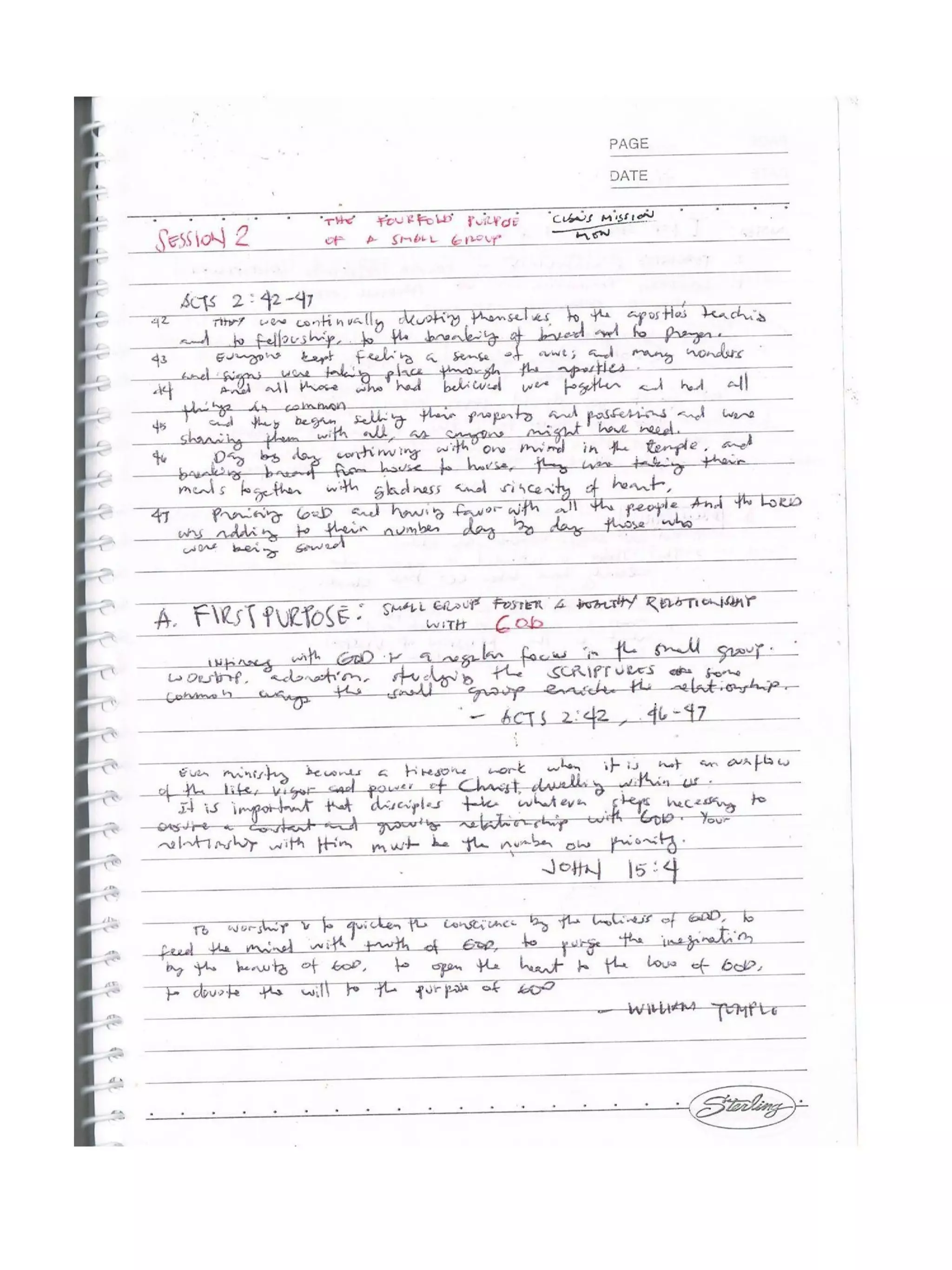 Small group session 1&2 | PDF