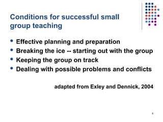 smallgroupteaching.ppt,smallgroupteaching | PPT