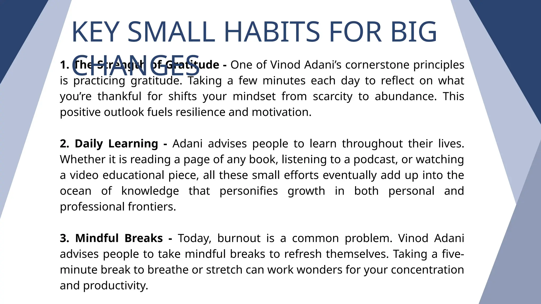 Small Habits, Big Changes The Vinod Adani Success Formula.pptx