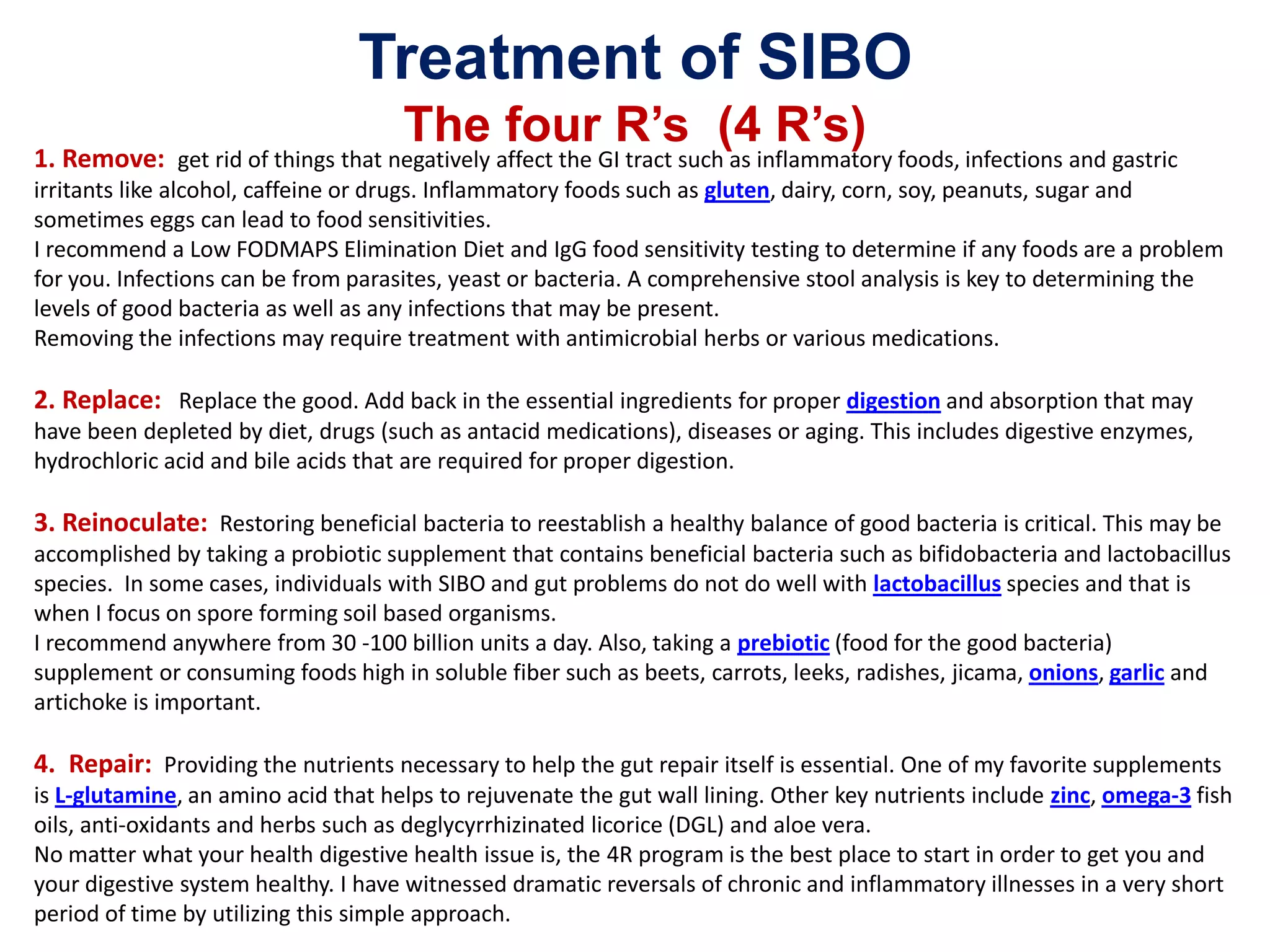 Small intestinal bacterial overgrowth (SIBO) | PPTX