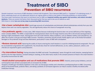 Small intestinal bacterial overgrowth (SIBO) | PPTX