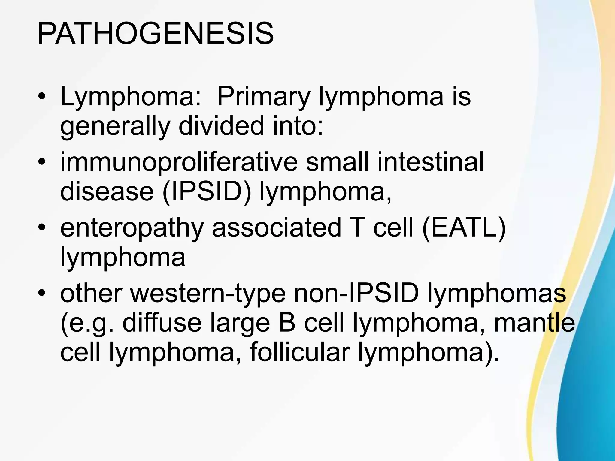 Small intestinal cancers | PPTX