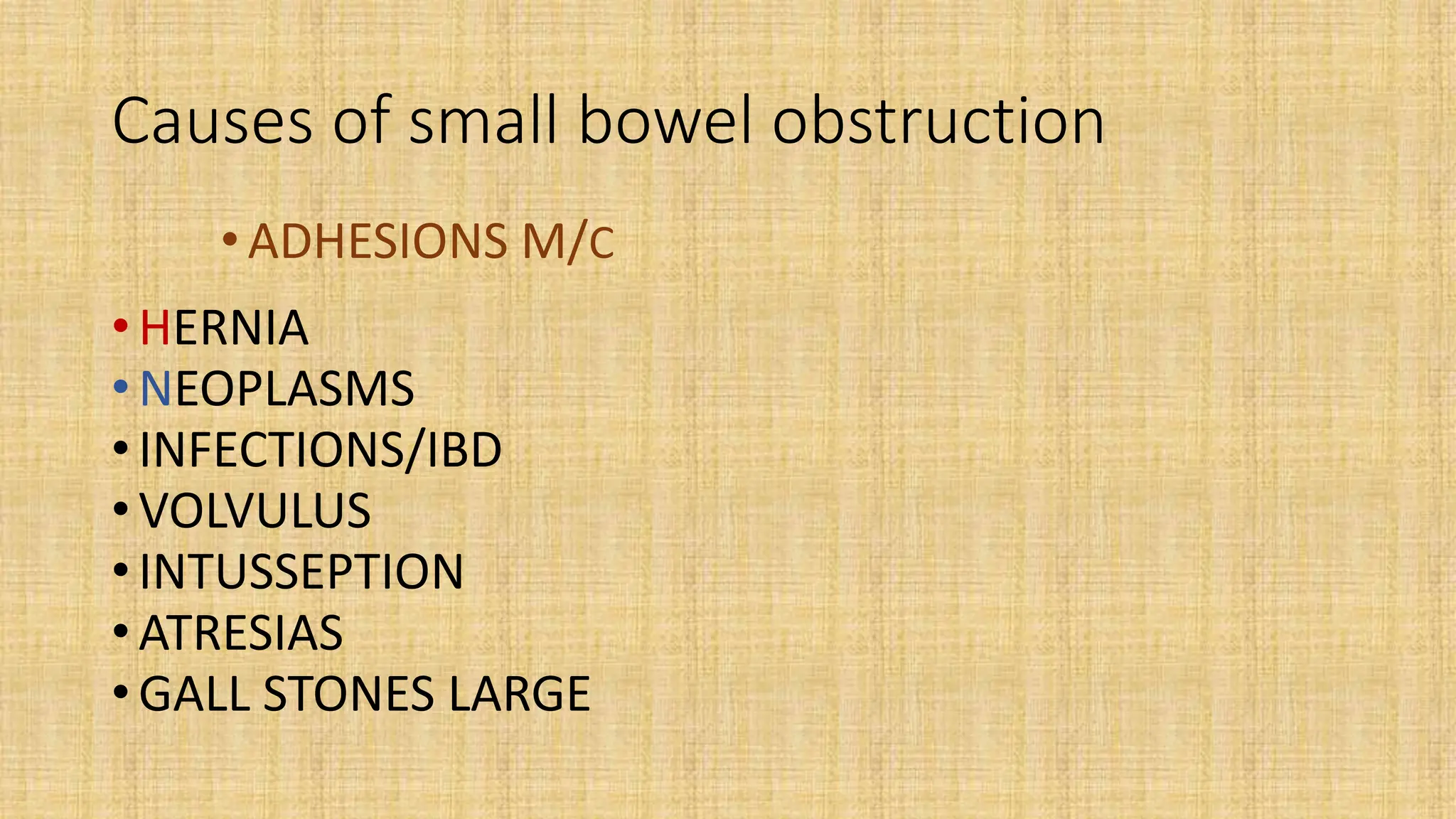 SMALL INTESTINAL OBSTRUCTION.pptx