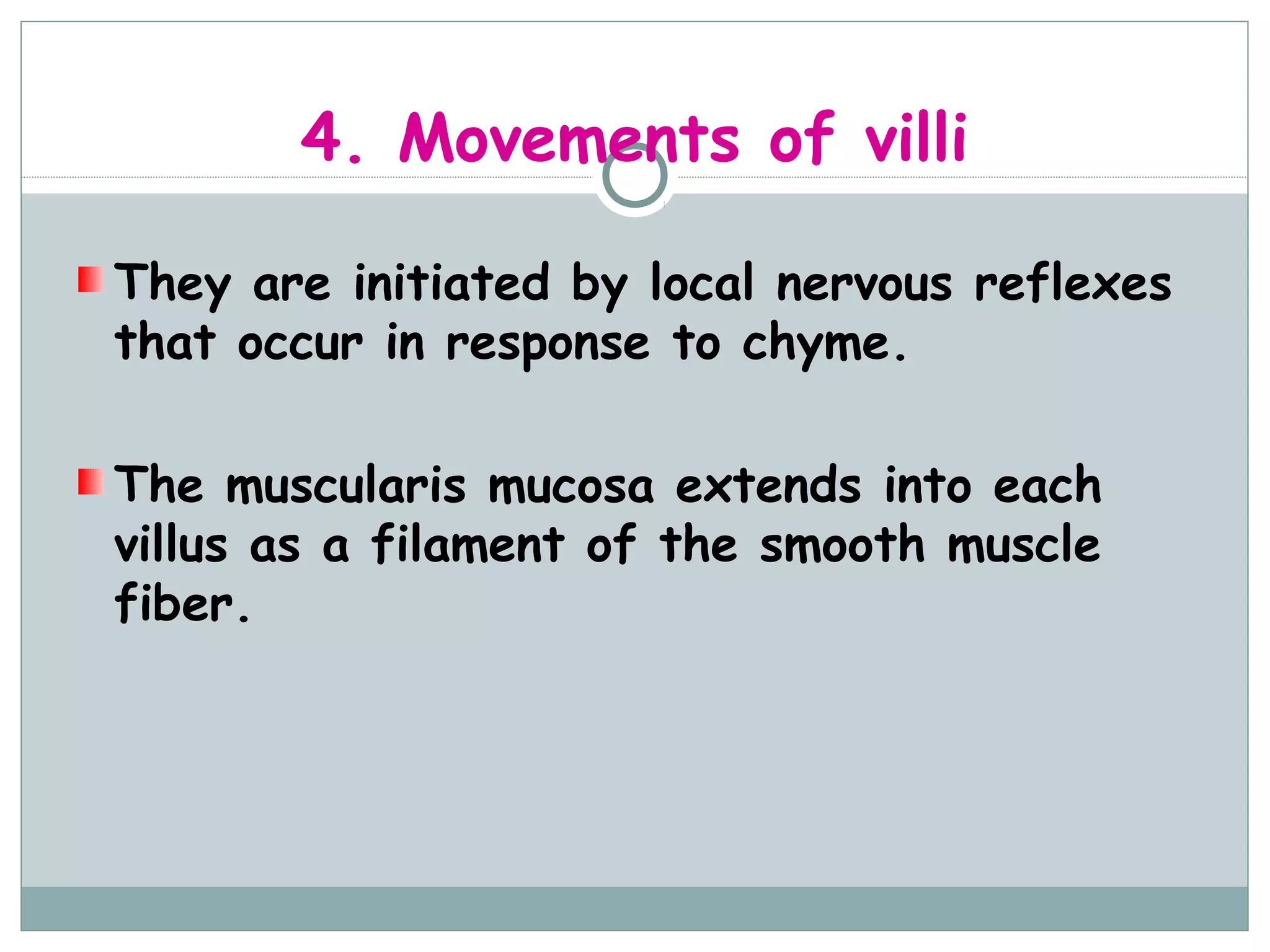 Small intestine physiology | PPT