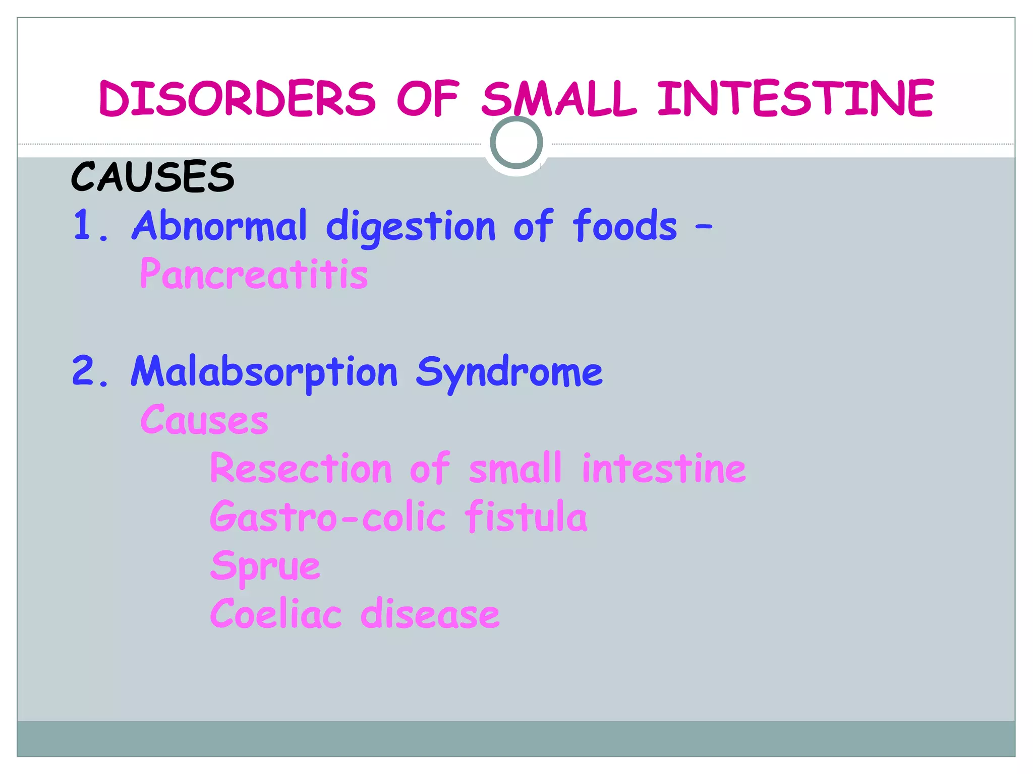 Small intestine physiology | PPT