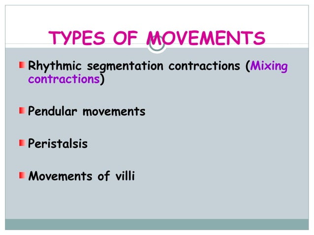 Small intestine physiology | PPT
