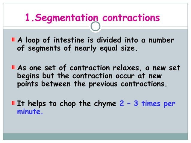 Small intestine physiology | PPT