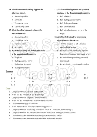 Small intestine | PDF