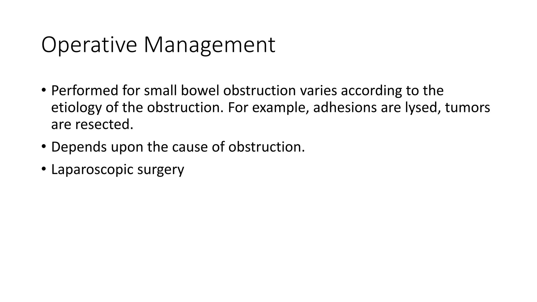 Small intestine/Intestinal obstruction/crohns disease/ileostomy/viscous ...