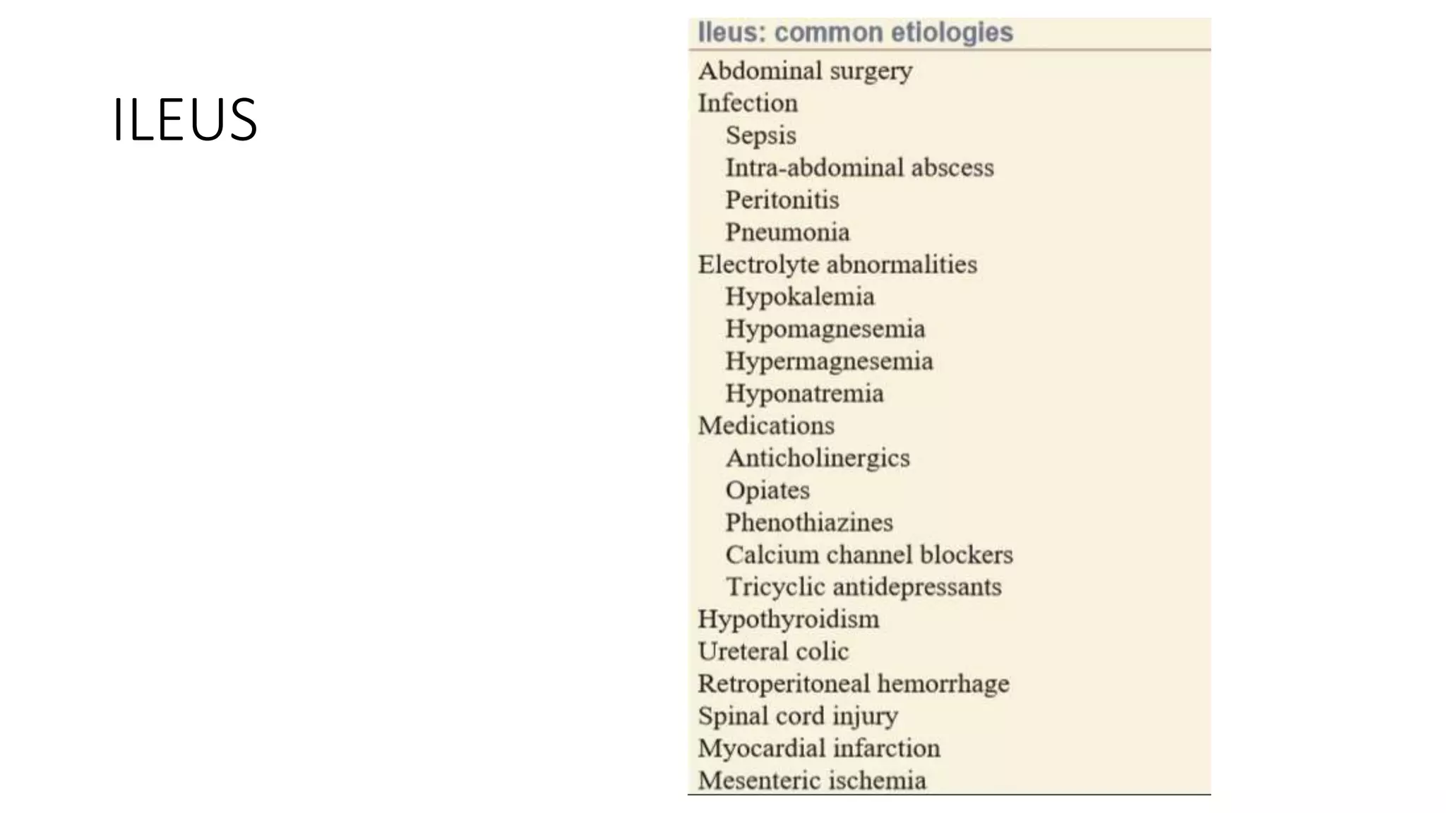 Small intestine/Intestinal obstruction/crohns disease/ileostomy/viscous ...