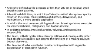 Small intestine/Intestinal obstruction/crohns disease/ileostomy/viscous ...