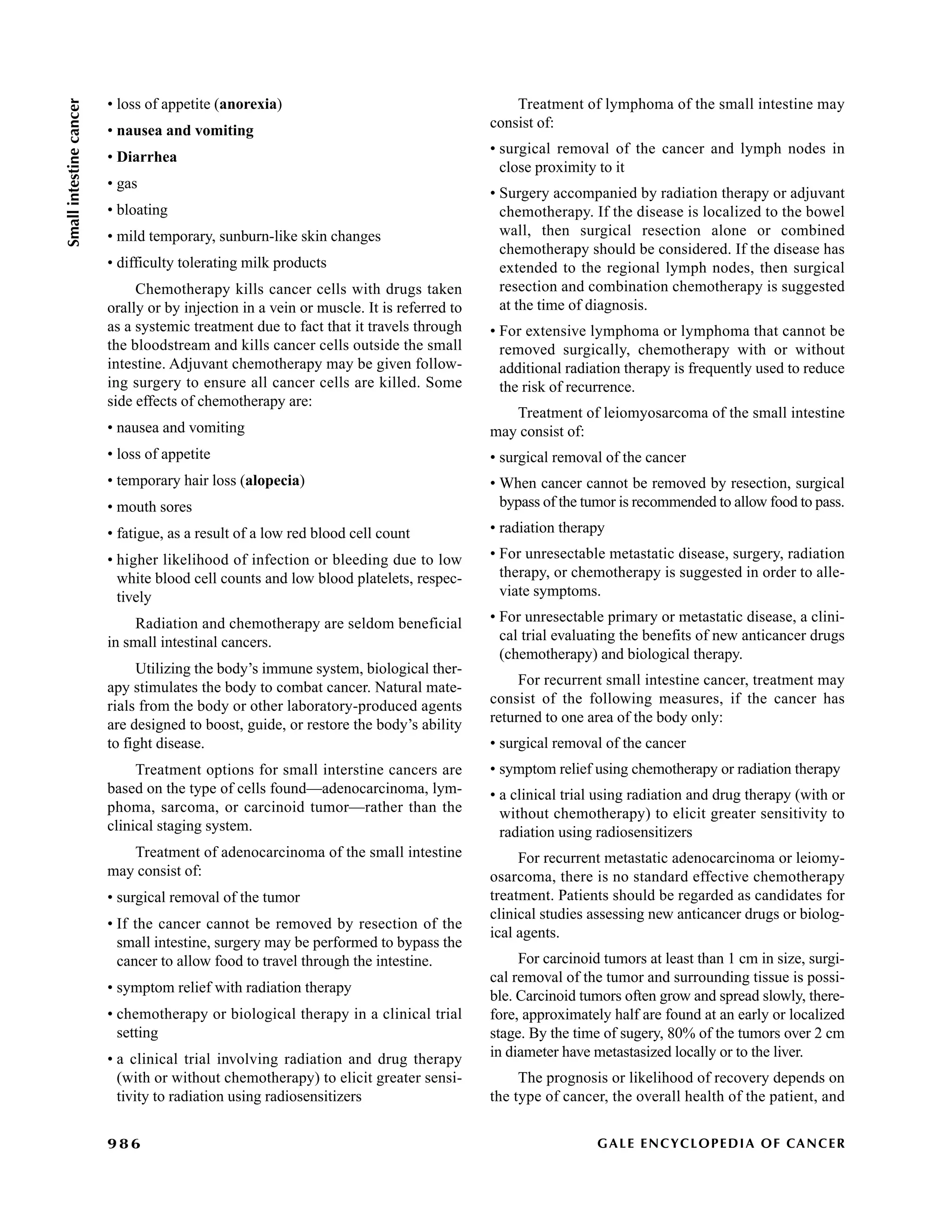 Small Intestine Cancer | PDF
