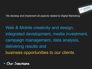 Randstad Technologies - Digital Marketing | PPT