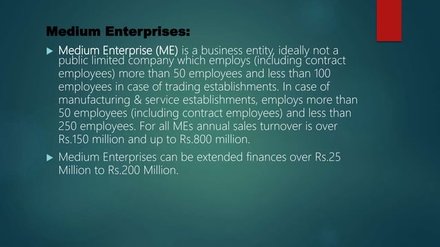 Small medium enterprise | PPT