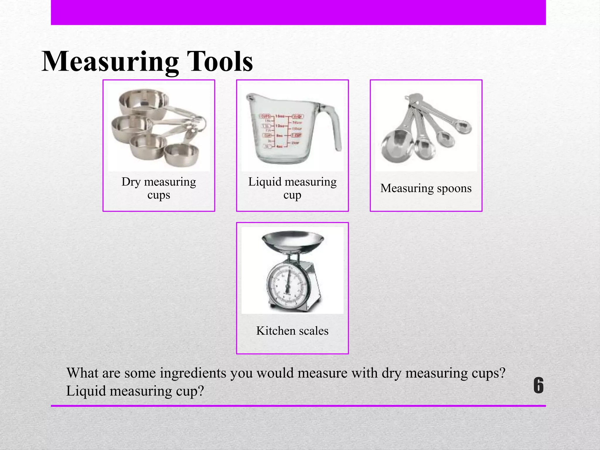 Small non electrical food preparation equipment | PPTX
