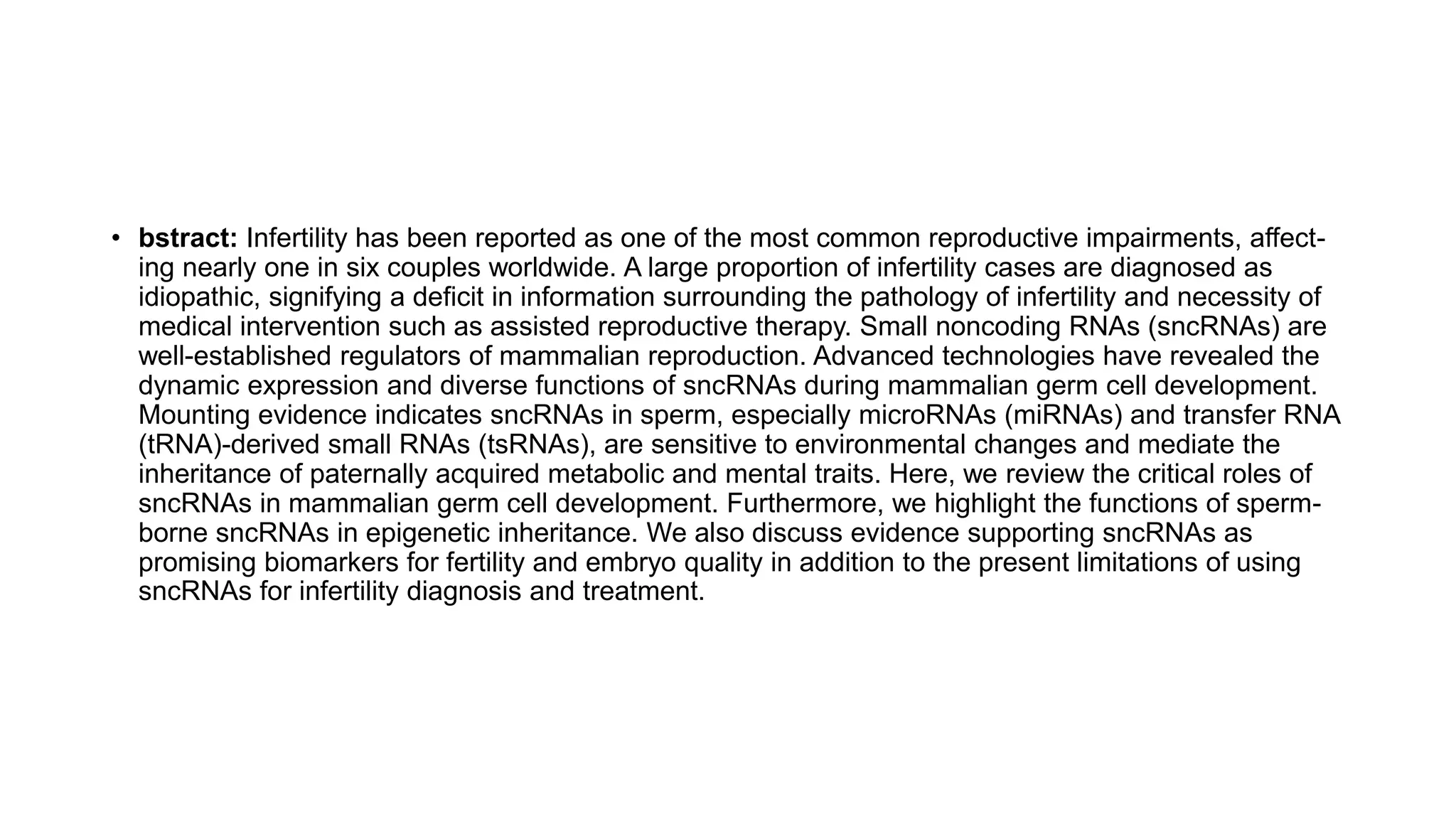 Small non coding RNA.pptx