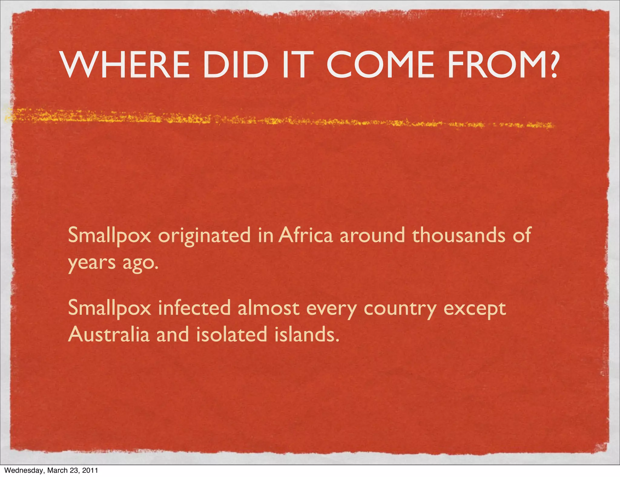 Smallpox | PDF