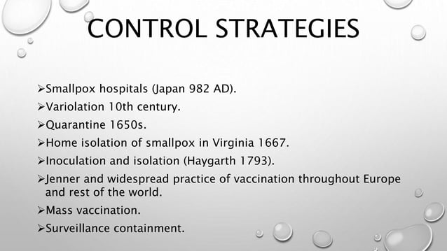 Smallpox | PPTX | Infectious Diseases | Diseases and Conditions