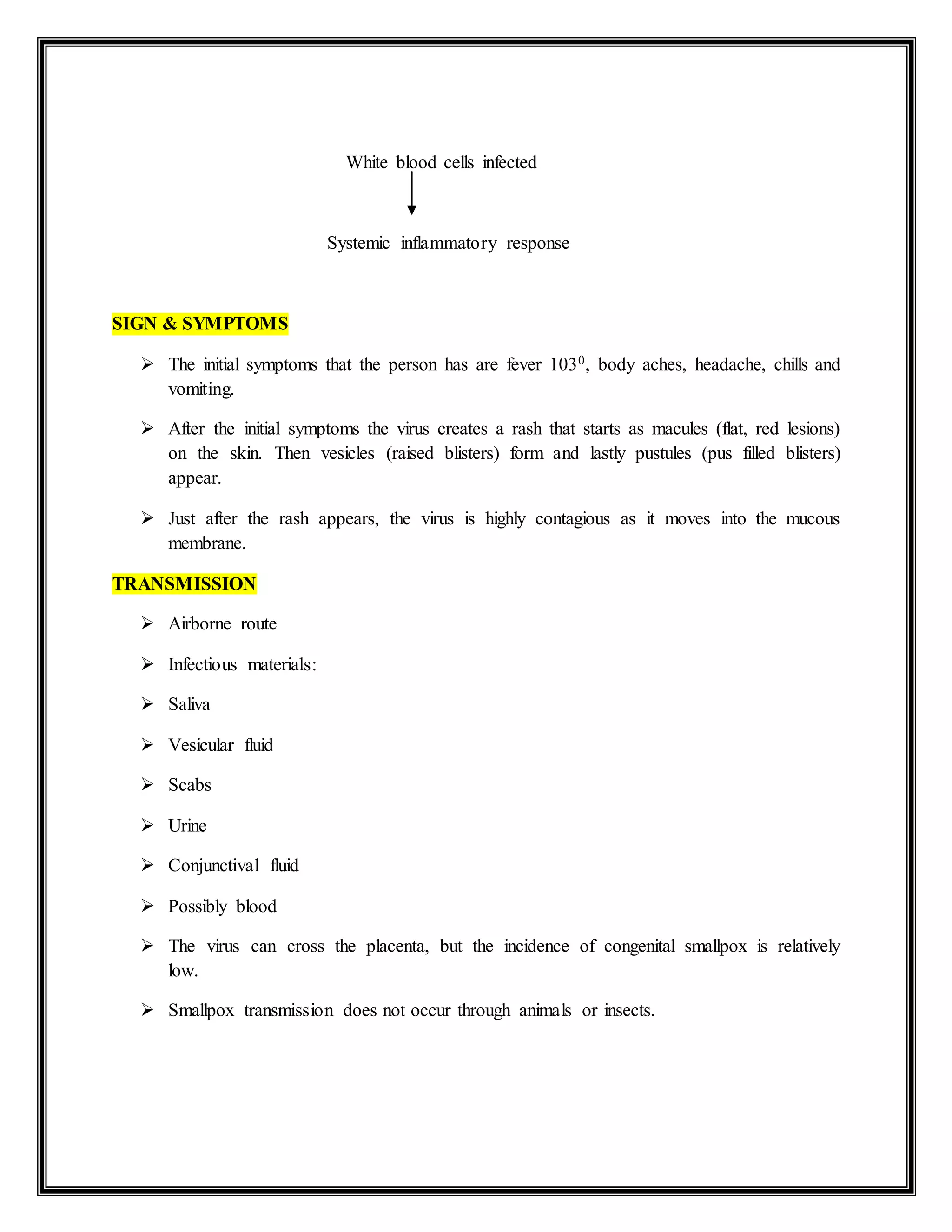 Smallpox 1 | DOCX