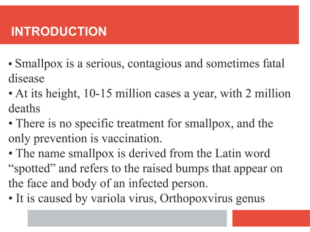 Small pox and chickenpox | PPTX