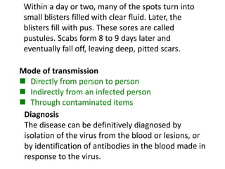 smallpox chickenpox influenza ppt.pptx