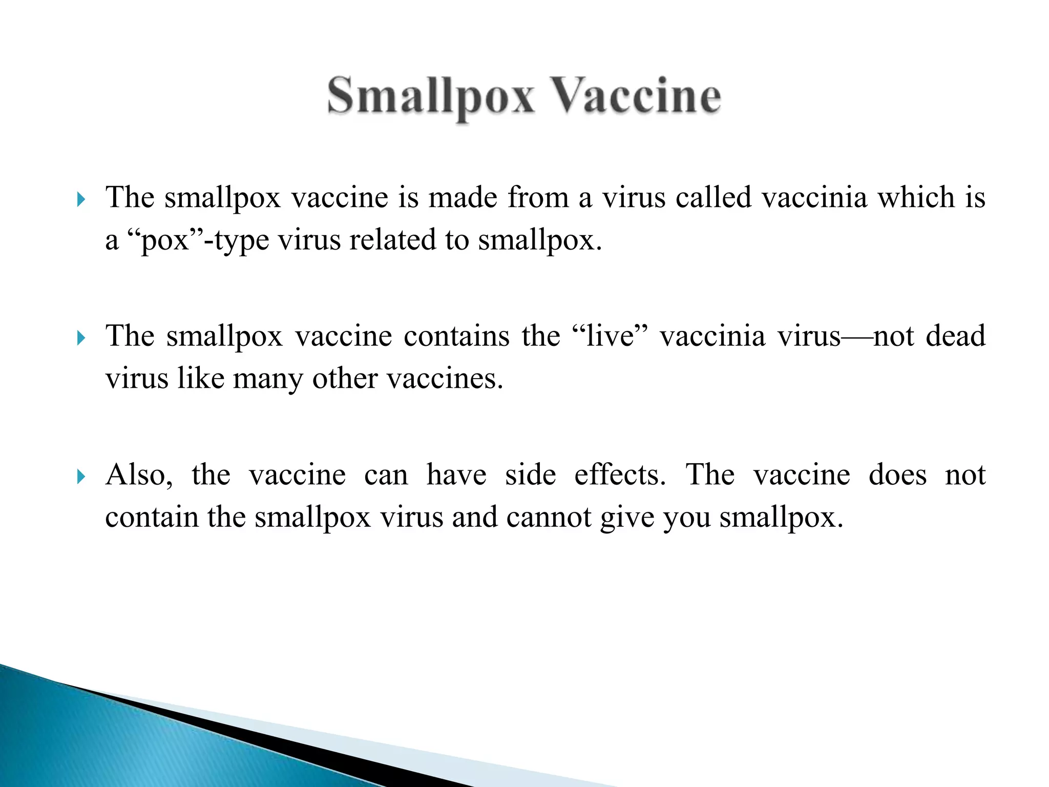 Smallpox disease | PPTX